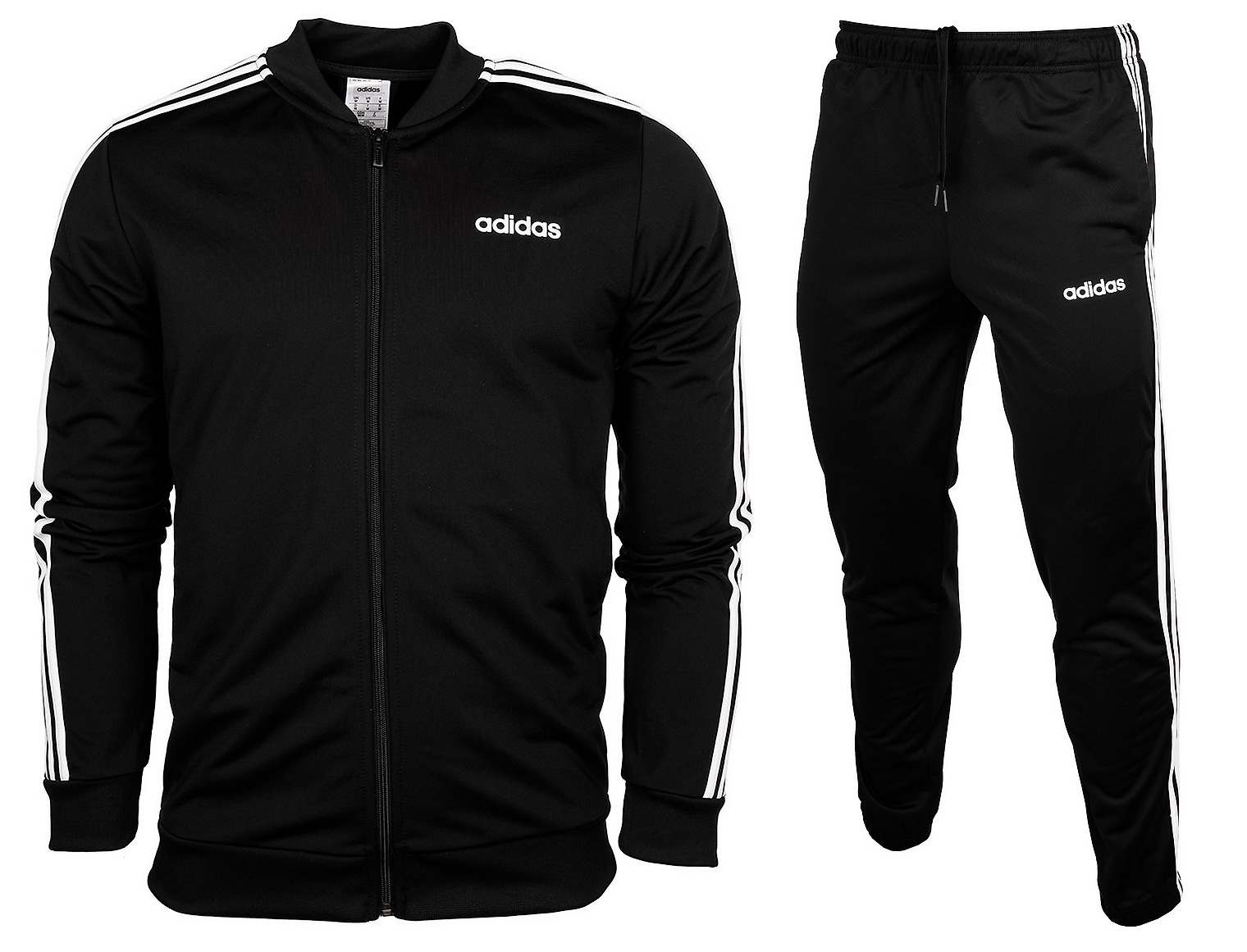 adidas Herren Trainingsanzug Back to Basic 3 Stripes Tracksuit DV2448